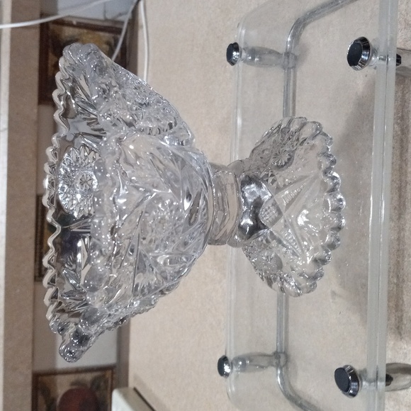 Imperial Glass Company | Accents | Vintage Imperial Glass Compote ...